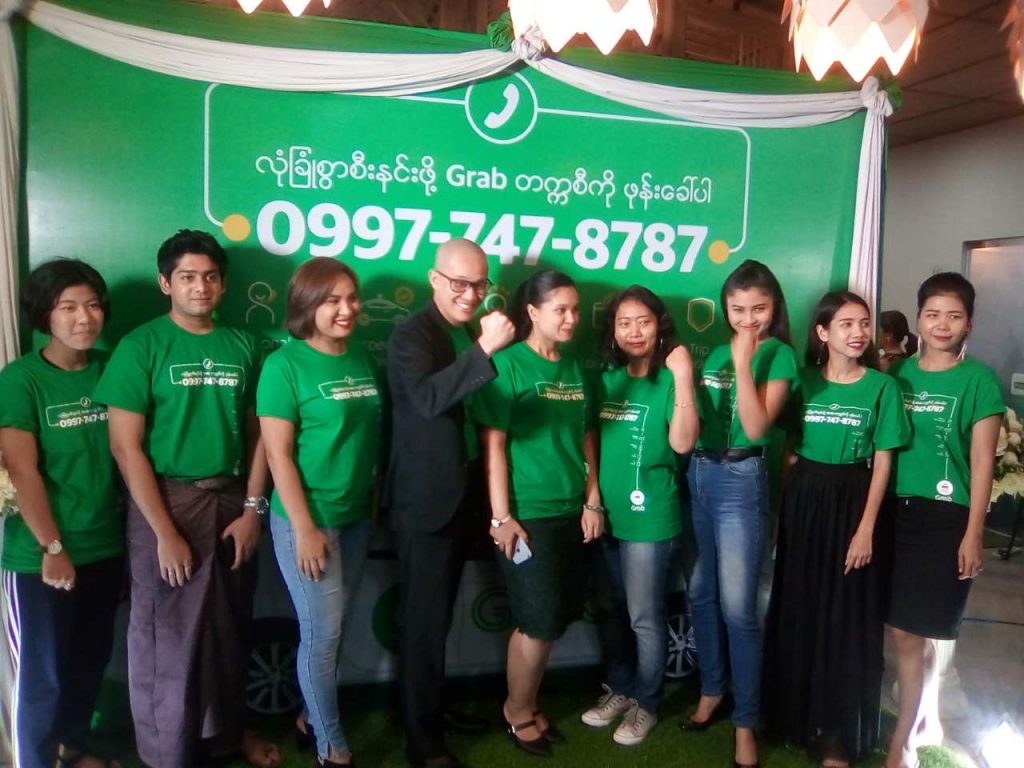 Grab Taxi Call | Myanmar Tech Press