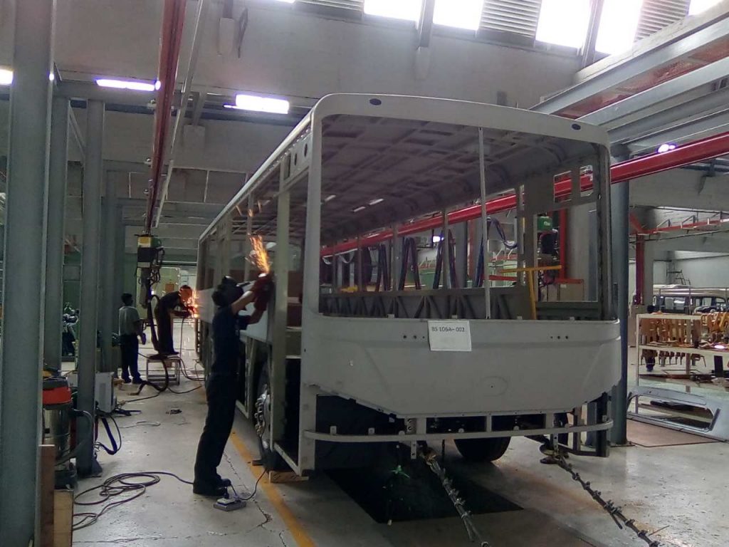 Myanmar starts assembling Korean technology Daewoo Buses | Myanmar Tech ...