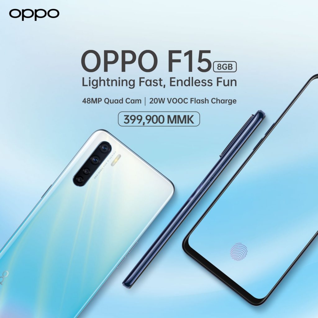 OPPO launched its latest new smartphone of OPPO F Series, OPPO F15 in ...