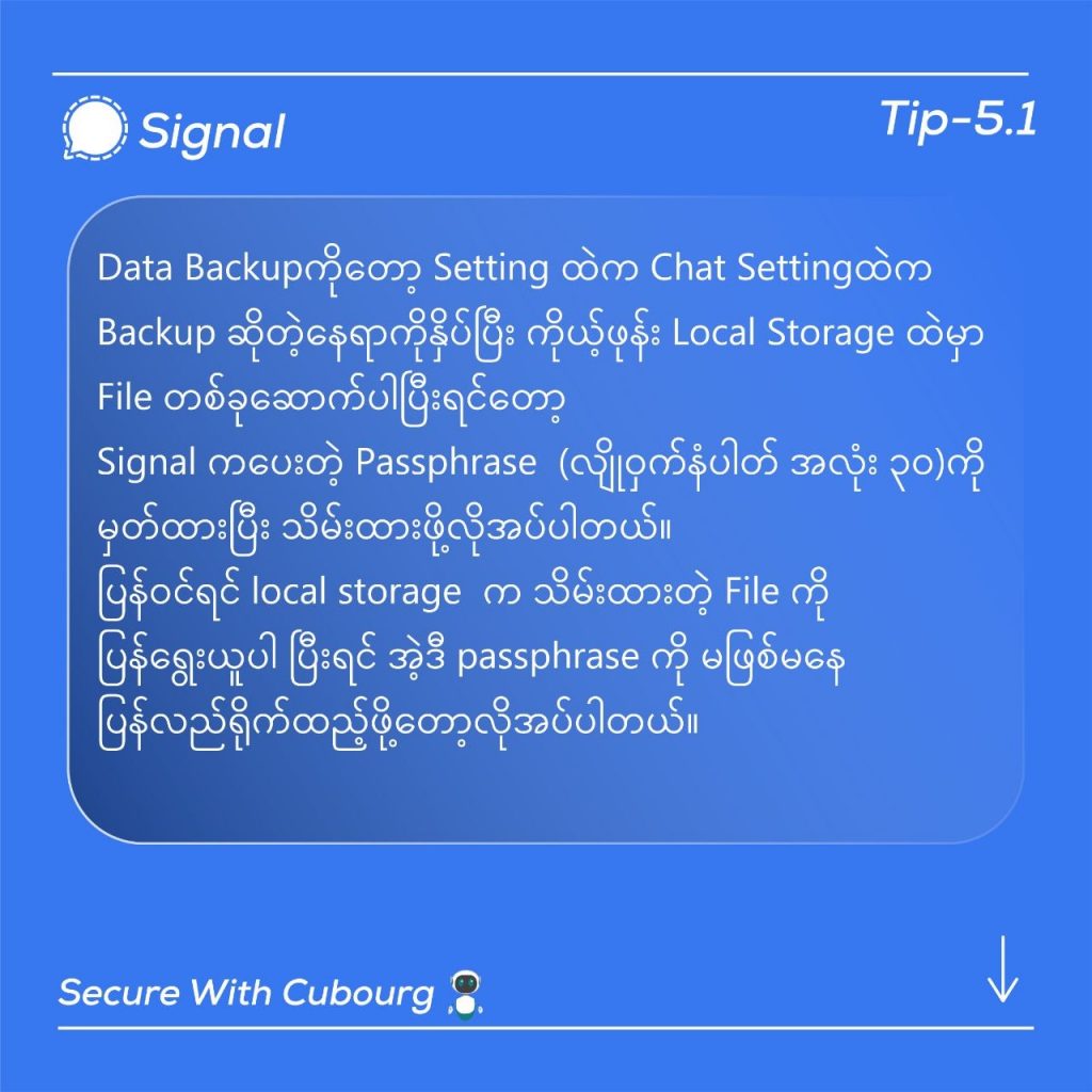 Use Singal Application to securely communicate with each other online ...