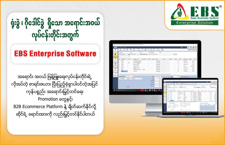 Useful EBS Enterprise Software for stores | Myanmar Tech Press