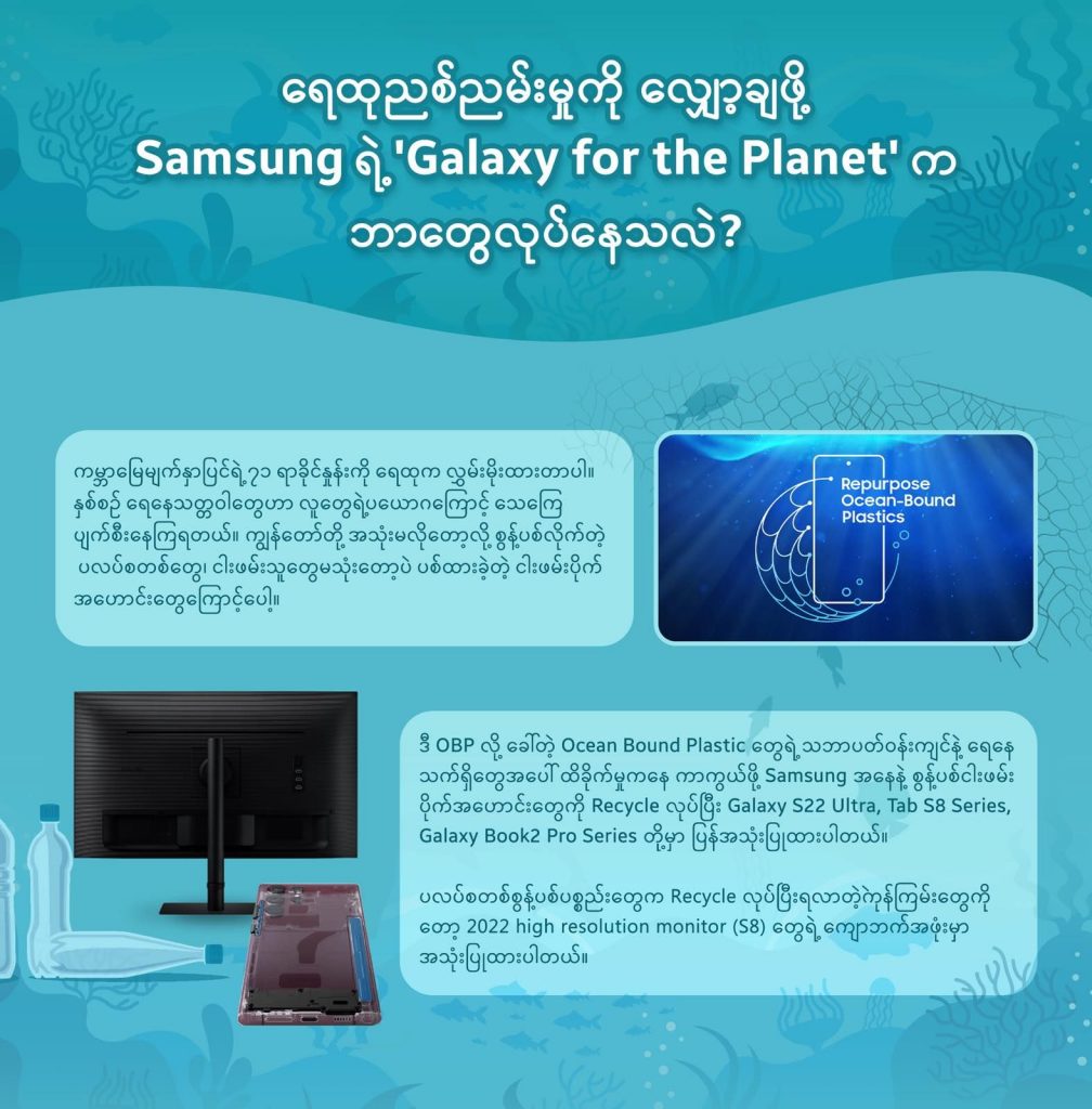 Samsung Galaxy for the Planet | Myanmar Tech Press
