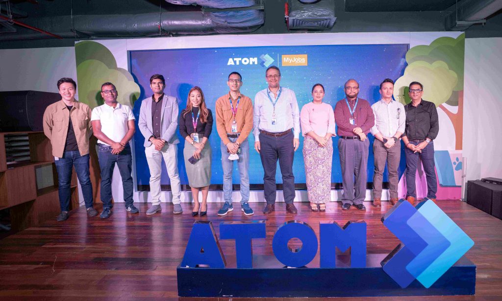ATOM နှင့် MyJobs Myanmar တို့ပူးပေါင်းပြီး ATOM Store App တွင် Find ...