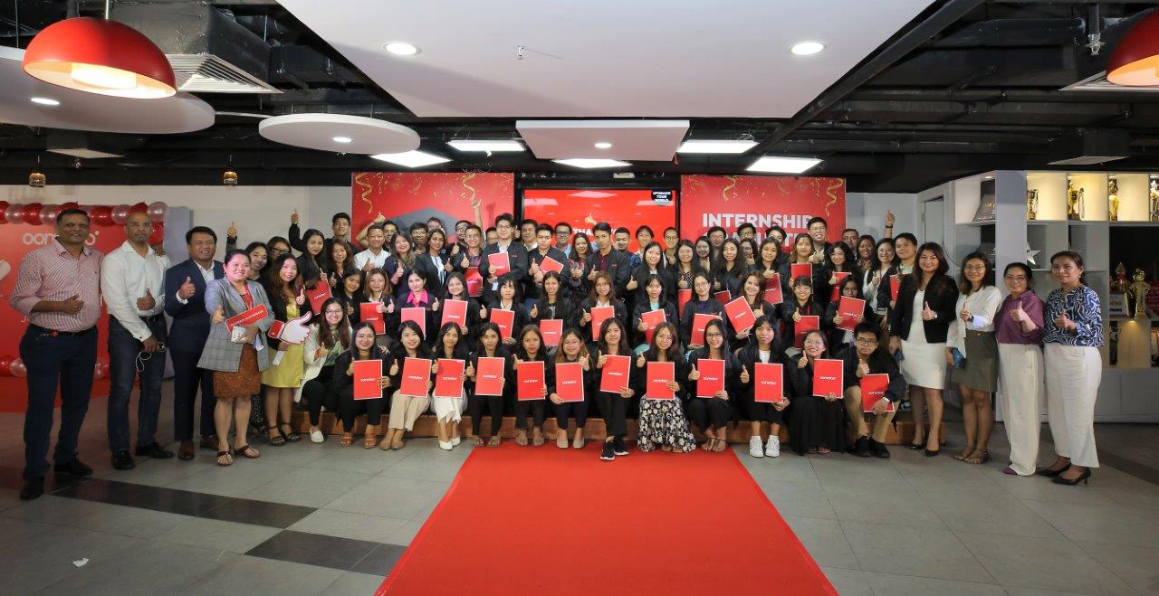 Ooredoo Myanmar held internship graduation ceremony 2023 | Myanmar Tech ...